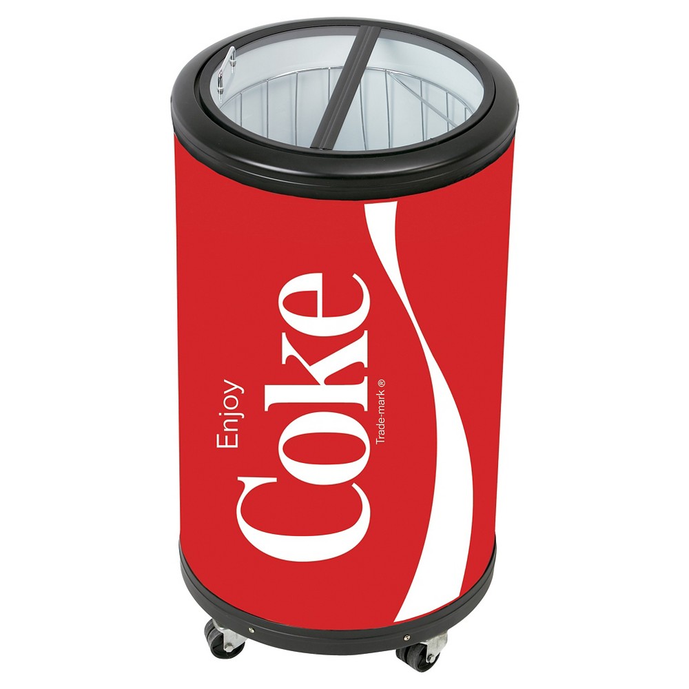 UPC 059586611131 - Koolatron CCPC50 Coca-Cola Rolling Party Fridge ...