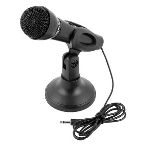 Unique Bargains PC Computer Laptop Mini 3.5mm Studio Speech Stand Mount ...