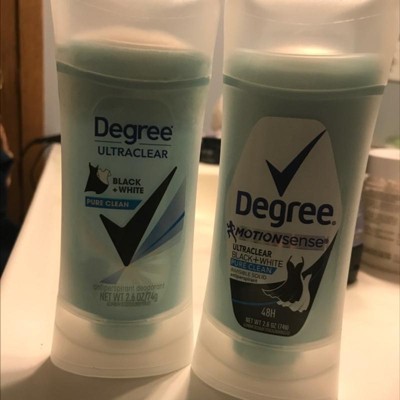 Degree Ultraclear Black + White Pure Clean 72-hour Antiperspirant ...