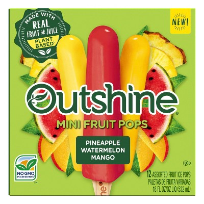 Outshine Tropical Variety Pack Frozen Dessert - 18 Fl Oz/12ct : Target