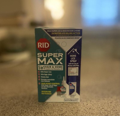 Rid Super Max 5-in-1 Hair & Home Complete Lice Treatment Kit : Target