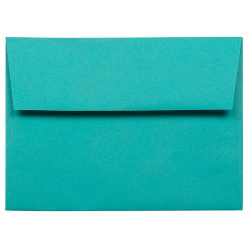 Jam Paper A6 Colored Invitation Envelopes - 4 3/4 X 6 1/2 - Sea Blue ...