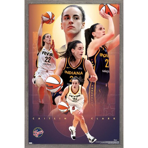 Trends International Wnba Indiana Fever - Caitlin Clark 25 Framed Wall ...