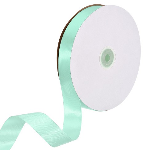 Unique Bargains Silky Polyester Smooth Shiny Fabric Ribbons Pale Sky ...