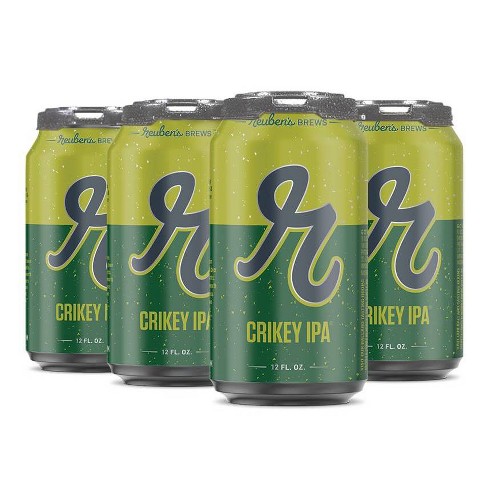 Reuben's Crikey Ipa Beer - 6pk/12 Fl Oz Cans : Target
