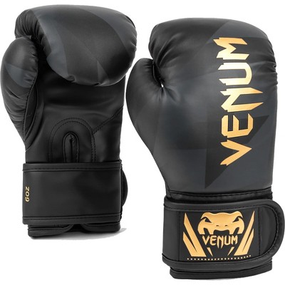 Venum Kid's Razor Hook And Loop Boxing Training Gloves - 4 Oz. - Black ...