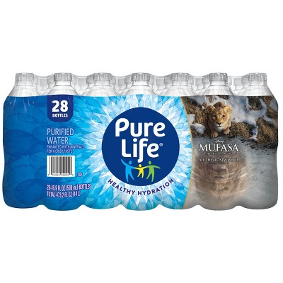 Pure Life Purified Water - 28pk/16.9 Fl Oz Bottles : Target