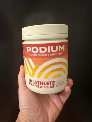 Podium Nutrition Athlete Pre-workout Energy Drink - Blue Raspberry - 8 ...