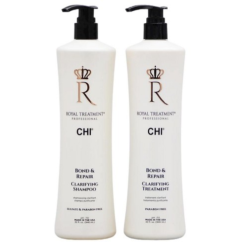 Chi Royal Treatment Bond & Repair Clarifying Shampoo & Treatment (32 Oz ...