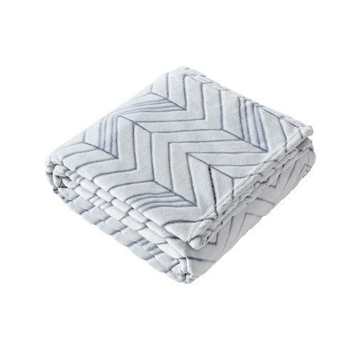 Kenneth Cole Delancey White 50" X 70" Throw Blanket : Target