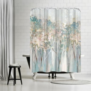 Americanflat 71 x 74 Shower Curtain, Dewy Ii by PI Creative Art : Target