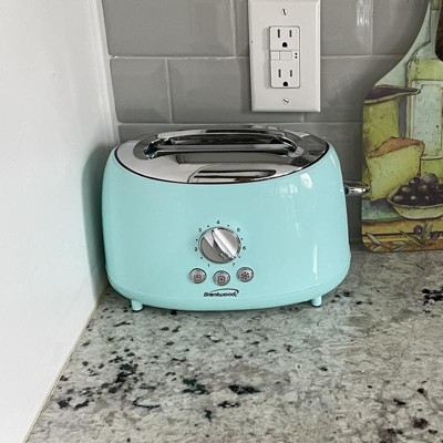 Brentwood Cool Touch 2-slice Extra Wide Slot Retro Toaster : Target