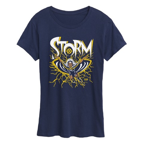Women's Marvel X-men Storm Lightning Short Sleeve Graphic T-shirt ...