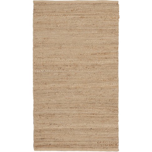 Nourison Hand Woven Natural Jute Rug Natural 3' X 5' : Target