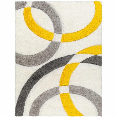 Hauteloom Taja Yellow & Gray Area Rug : Target