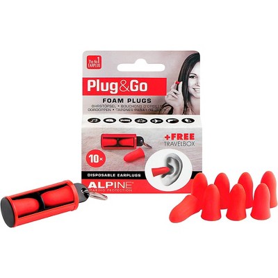 Alpine Hearing Protection Partyplug Earplugs Transparent : Target