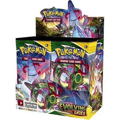 Pokemon TCG: Sword & Shield Evolving Skies Booster Box - 36 Packs : Target