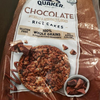 Quaker Chocolate Crunch Large Rice - Cakes 7.23oz : Target