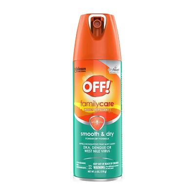 Off! Family Care Dry Aerosol Bug Spray - 6oz : Target