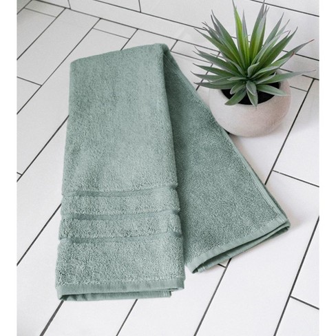 Cariloha Extra Smooth Hand Towel Viscose From Bamboo 16" X 24" Ocean ...
