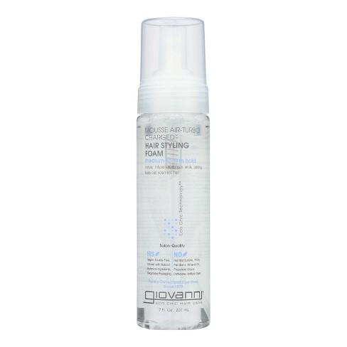 Giovanni Mousse Air Turbo Charged Hair Styling Foam - 7 Oz : Target