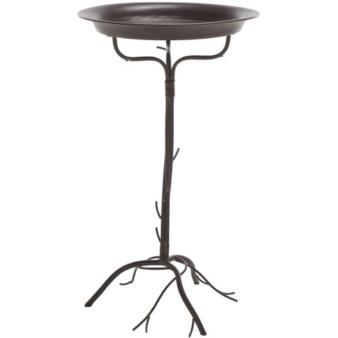 Nigel Outdoor Bird Bath - Rustic Brown - Safavieh. : Target