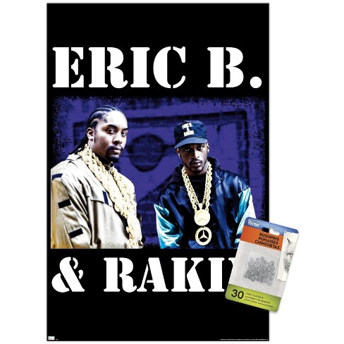 Trends International Eric B. & Rakim - Gold Chains Unframed Wall Poster ...