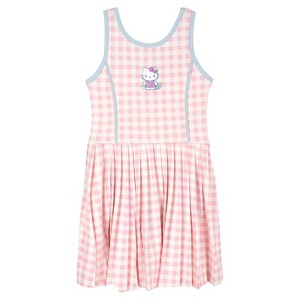 Hello Kitty Little Girls Pleated Athletic Tennis Dress with Built-In ...