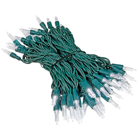 Novelty Lights Pure White 70 Light T5 Traditional Led Christmas Mini ...