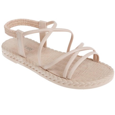 Fifth & Luxe Cute Strappy Sandals For Women - Comfortable Beach Sandals ...
