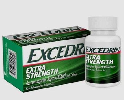 Excedrin Extra Strength Pain Reliever Caplets - Acetaminophen/aspirin ...