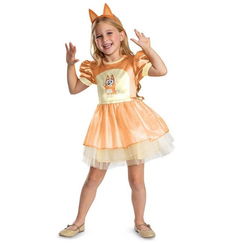 Bluey Bingo Dress Classic Toddler Costume : Target