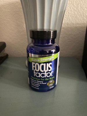 Focus Factor Extra Strength Brain Supplement & Complete Multivitamin ...