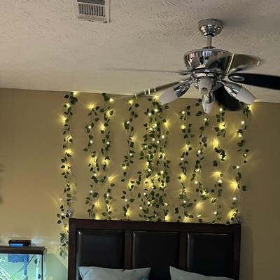 5' X 3.5' Led Vine Curtain String Lights Warm White - West & Arrow : Target