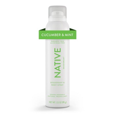 Native Deodorant & Body Spray - Coconut & Vanilla - Aluminum Free - 3.5 ...