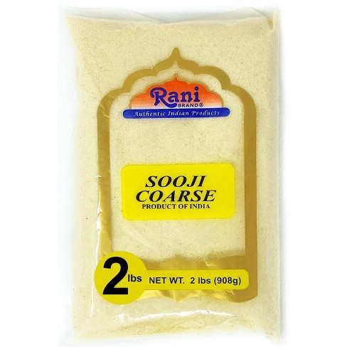 Sooji Coarse Flour - 32oz (2lbs) 908g - Rani Brand Authentic Indian ...