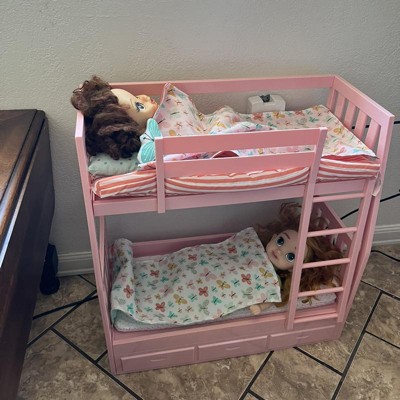 Our Generation Dreams For Two Pink Bunk Beds Accessory Set For 18 ...