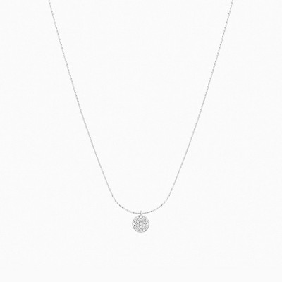 Bearfruit Jewelry Sterling Silver 18k Gold Plated Blake Circle Pave ...