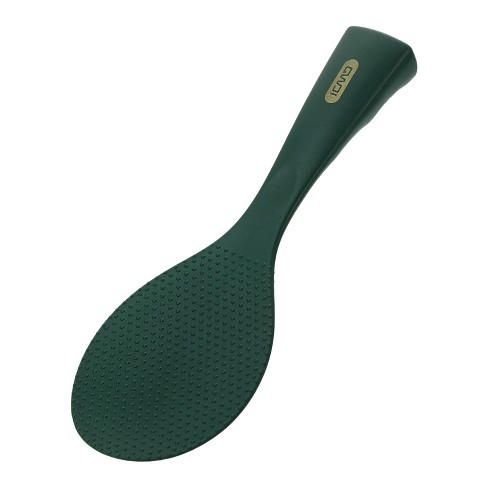 Unique Bargains Non-stick Heat Resistant Silicone Rice Paddle Green ...