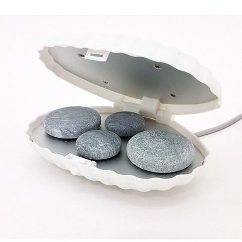 Royal Massage Clamshell Hot Stone Heater W/4 Hot Rocks : Target