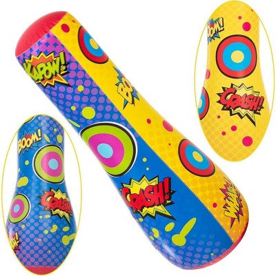 Joyfy 47-inch Inflatable T-rex Dinosaur Punching Bag For Kids ...