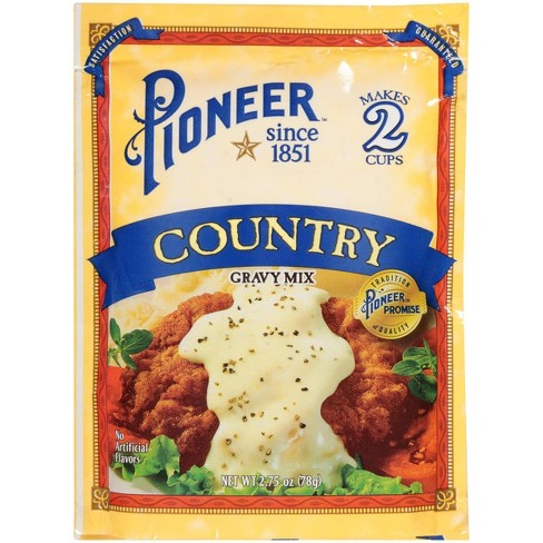 Pioneer Brand Country Gravy Mix 2.75oz : Target