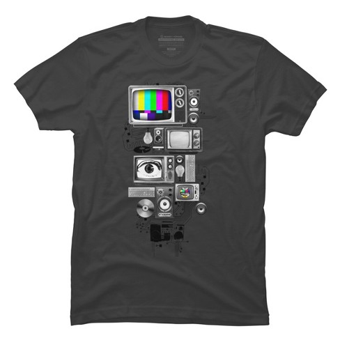 Men's Design By Humans Technicolor By Dbhoriginals T-shirt : Target