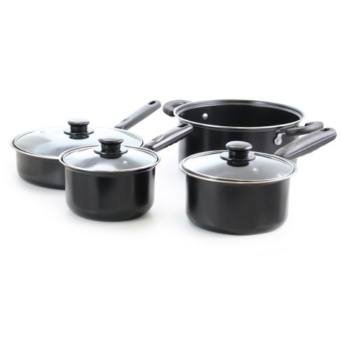 Better Chef 7 Piece Deluxe Non-stick Cookware Set : Target