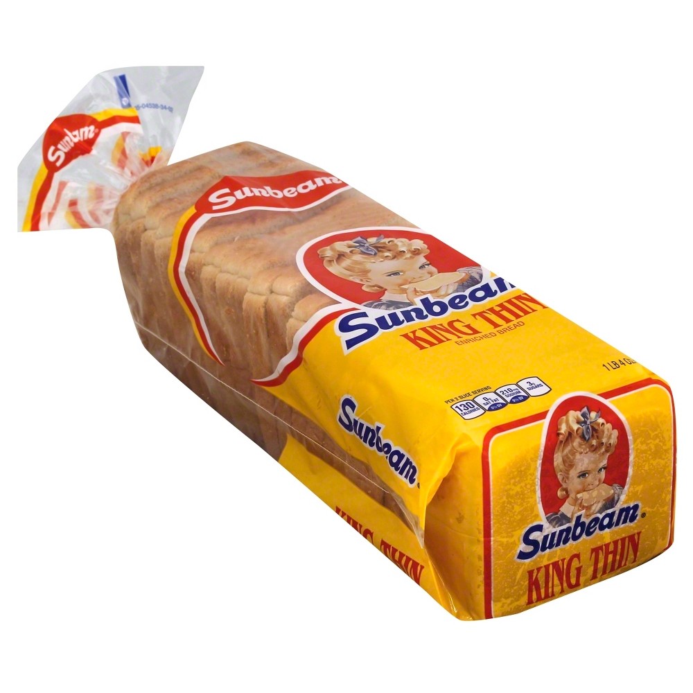 UPC 071309045382 - Sunbeam King Sandwich White Bread 20 oz | upcitemdb.com