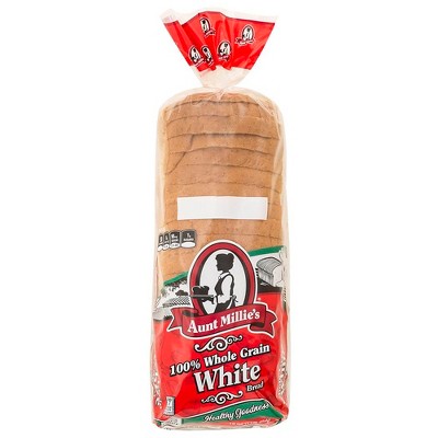 Aunt Millie's Whole Grain White Bread - 16oz : Target