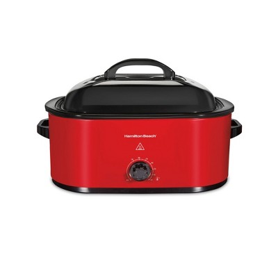 Hamilton Beach Roaster Oven 22qt Red 32235g : Target