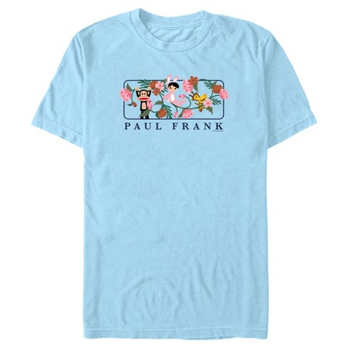 Men's Paul Frank Julius The Monkey And Bunny Girl Flower Scene T-shirt ...