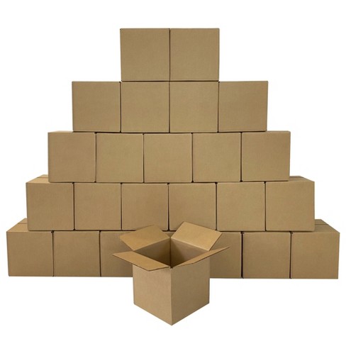Uoffice 25 Corrugated Boxes 16" X 16" X 16" Cube Boxes For Shipping ...