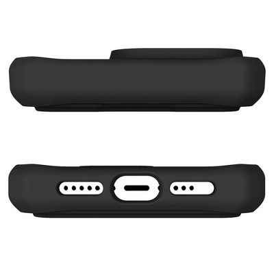 ITSKINS - Hybrid_R Folio MagSafe Case for iPhone 15 Pro - Black : Target